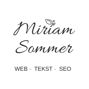 Kontakt Miriam Sommer Webbureau for SEO, Tekster, CRO, Shop